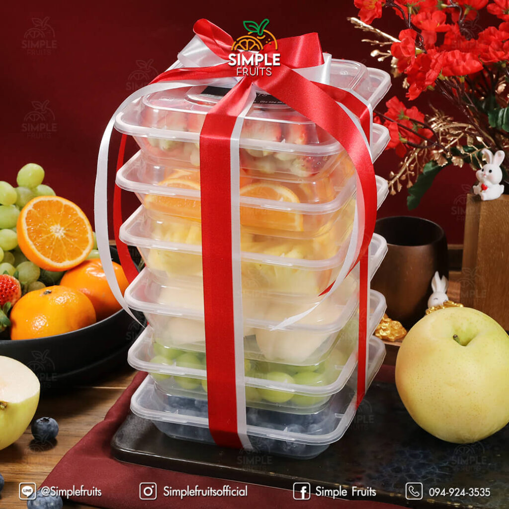 Rainbow & Super Rainbow Condo - Simple Fruits ผลไม้สดปอกพร้อมทาน